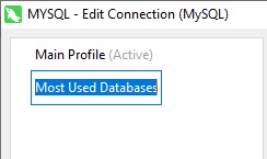 Understanding Navicat Connection Profiles